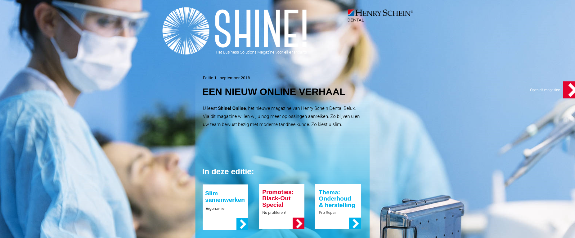 Nieuw: Shine! Online